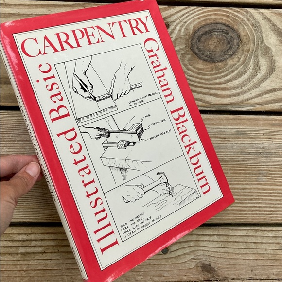 Other | 1976 Illustrated Basic Carpentry Graham Blackburn Woodworking Book Fathers Day | Poshmark